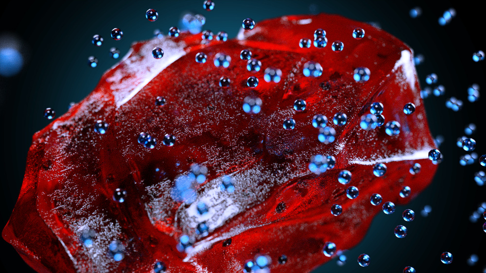 Crystal & Particles - solidframe