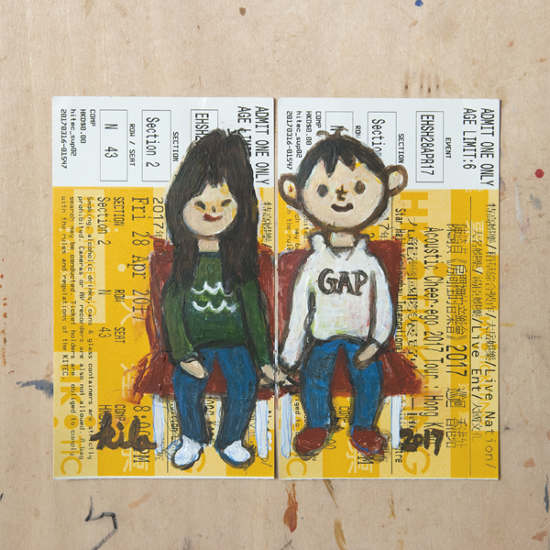 Siu Ming Zine - Painting Series / 2 - Kila Cheung