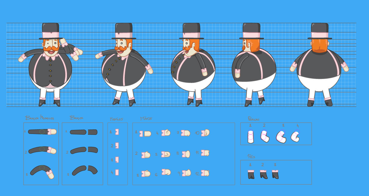 CHARACTER CONCEPT // PROPS FOR ANIMATION // ONGOING - BRUN - Bruno ...