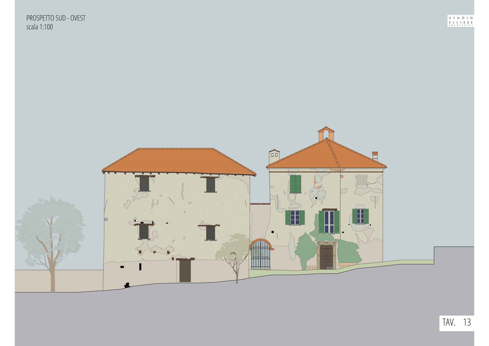 Castello di Porcavio. Rilievo e studio del manufatto architettonico e ...