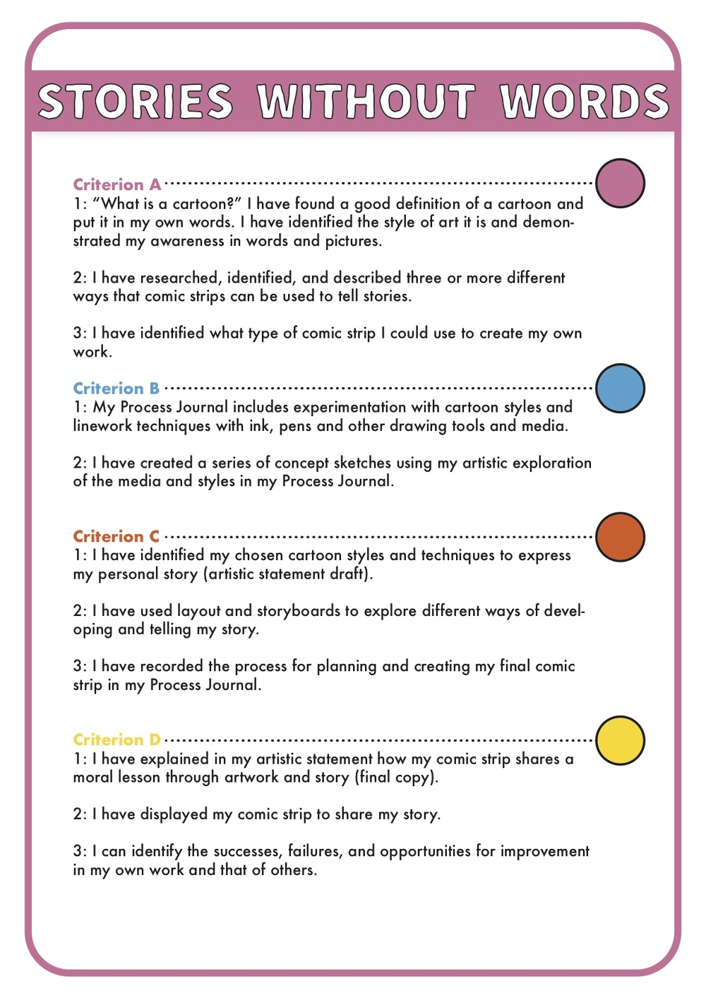 MYP Art - Andrew Edward Bell