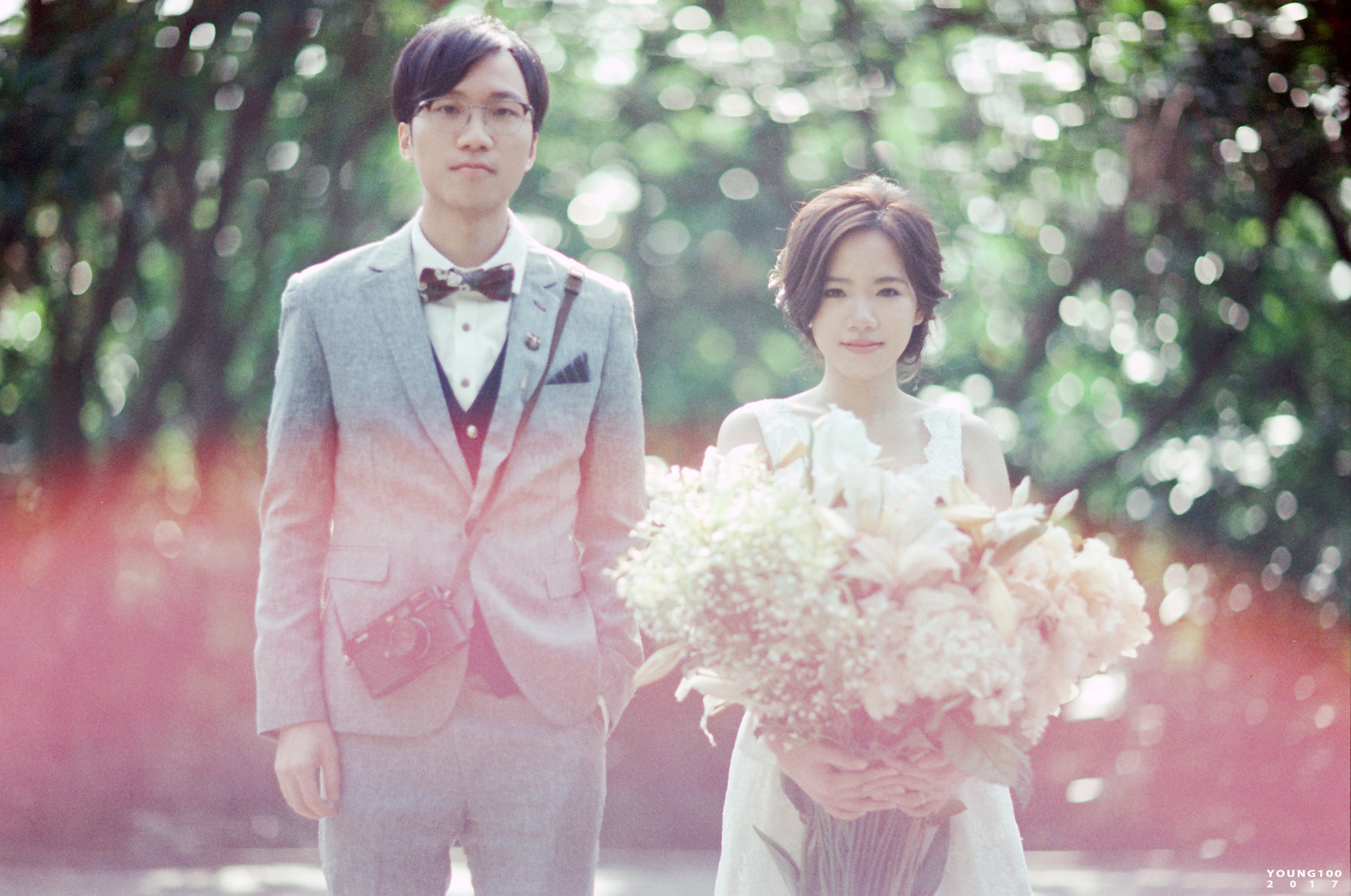 · Chi ＆ Eunice - Young100 Film Photographer l [ 小百 軽 人像写真 。] 底片攝影。服務
