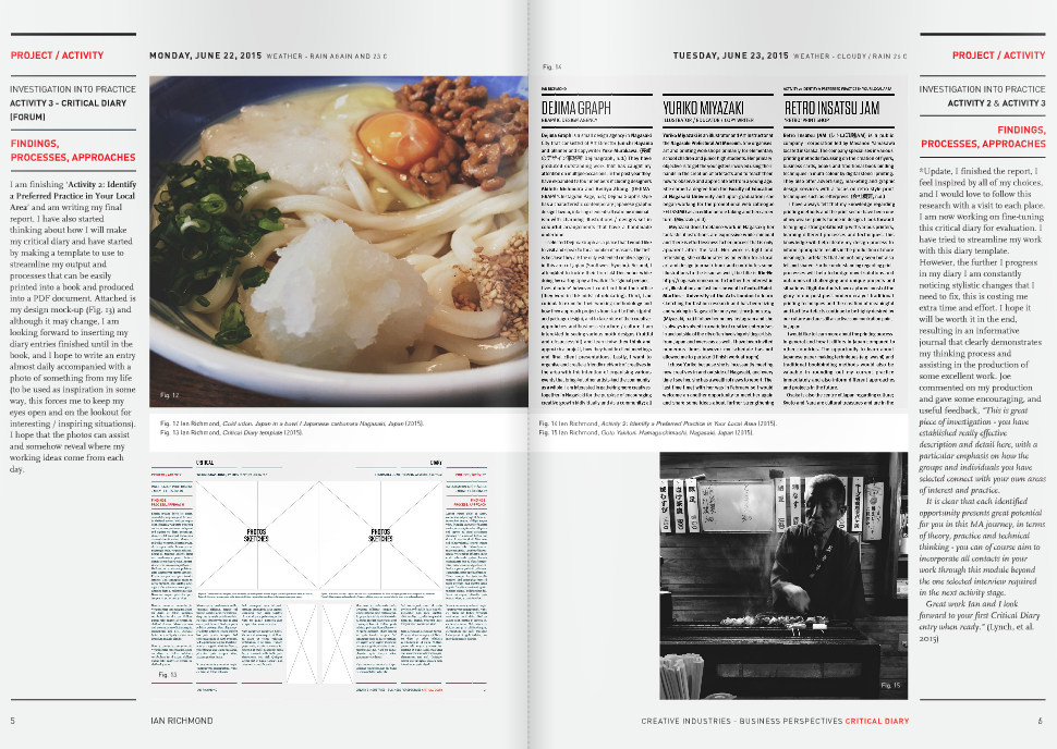 Critical Diary - Creative Industries: Business Prospectives - Ian ...