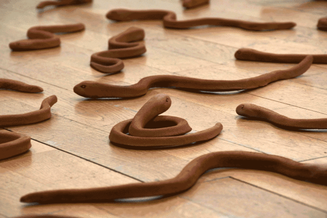 The red snakes - Viviana Gonzalez M