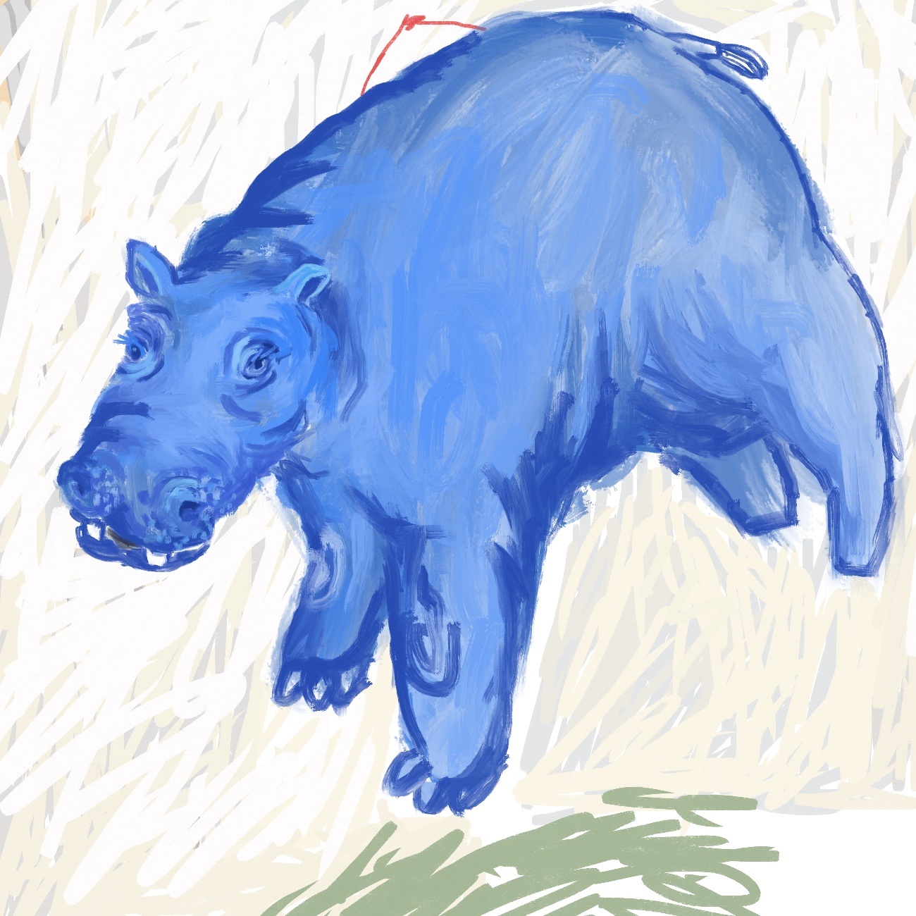 THE HANGING HIPPOPOTAMUS - Veronyka Jelinek illustrator, animator and ...