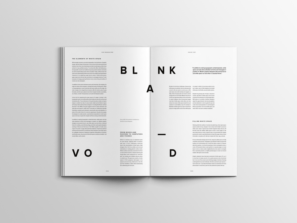 Magazine Spreads - Matthew Harrington