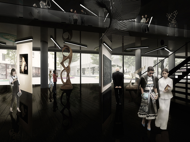 Library & Art Gallery - Portfolio