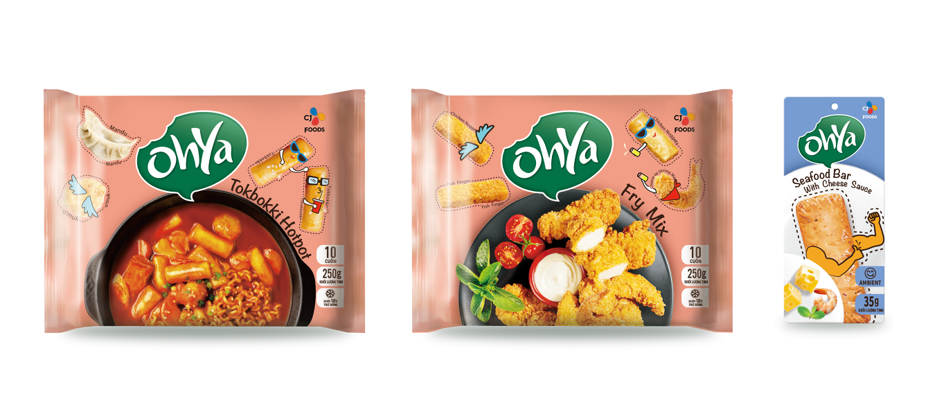 Ohya K-Food Packaging Design - 梁玥琦