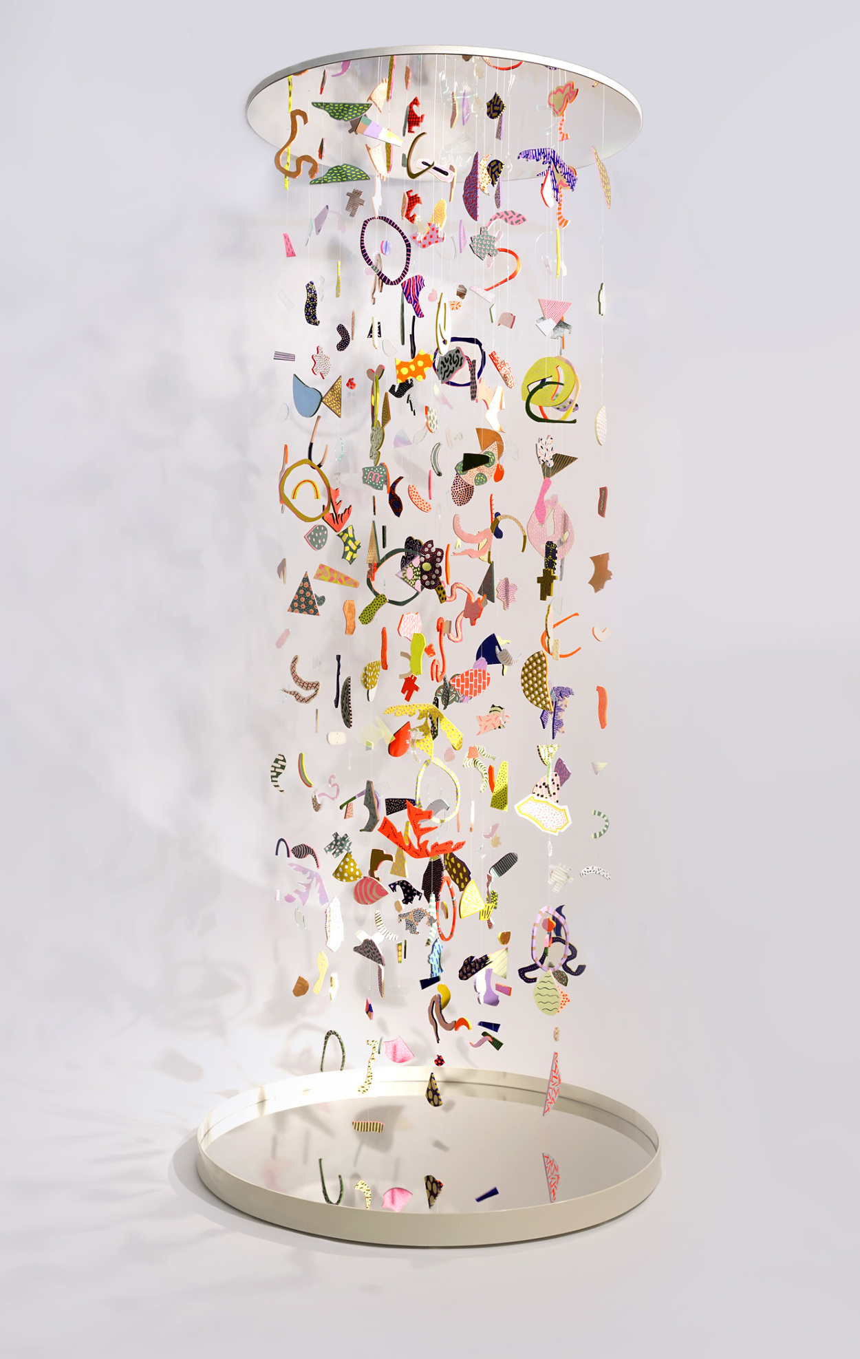 Suspended Confetti - Adam Frezza & Terri Chiao — CHIAOZZA
