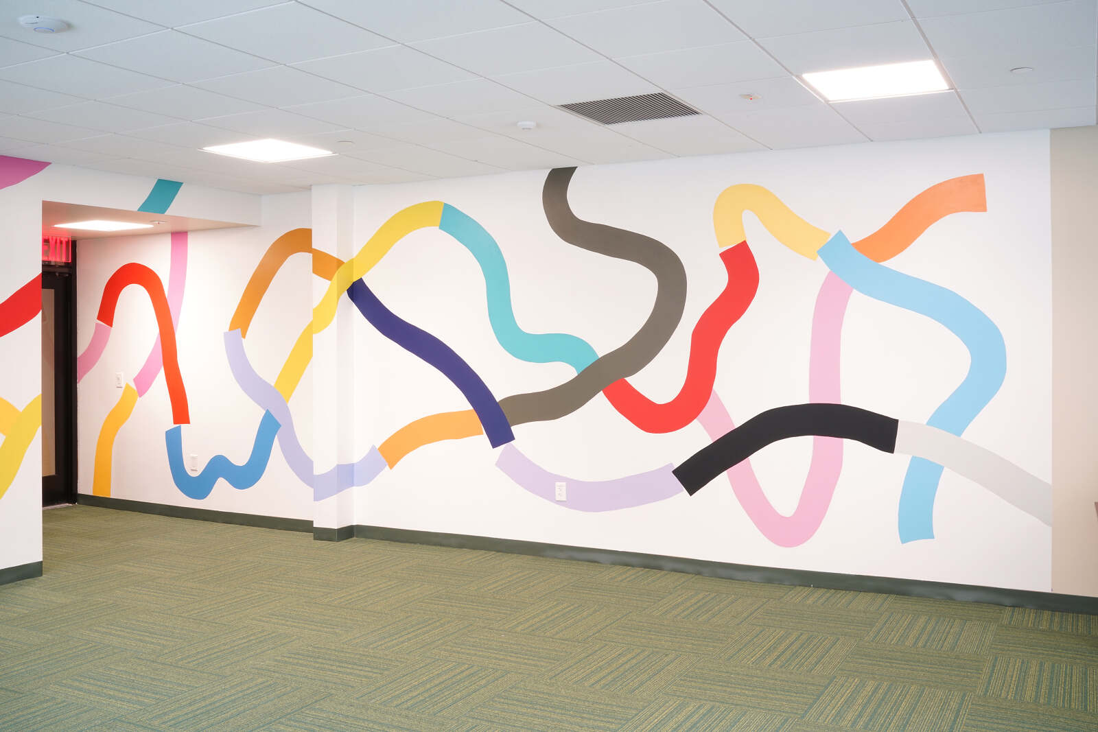 Meandering Colorful Paths - Adam Frezza & Terri Chiao — CHIAOZZA