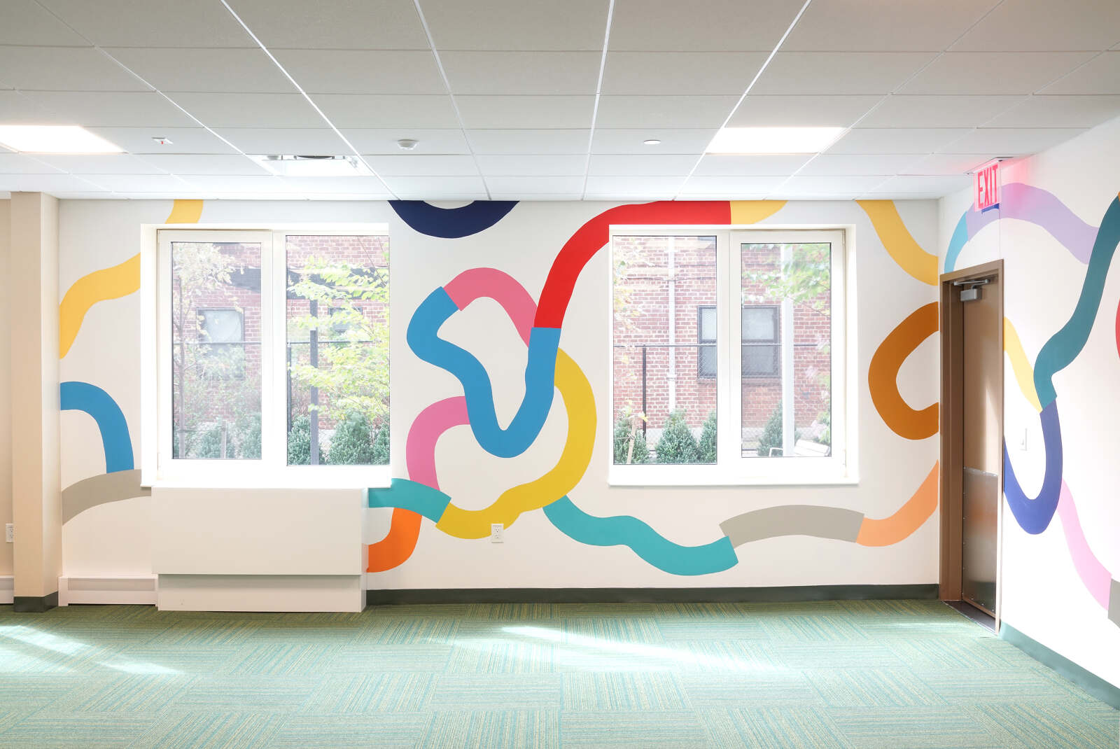 Meandering Colorful Paths - Adam Frezza & Terri Chiao — CHIAOZZA