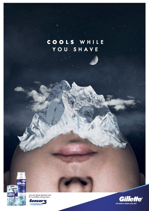 Gillette / Print - Alex Dunning Art Director
