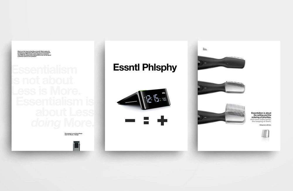 Braun - Essential Identity - Alex Dunning Art Director