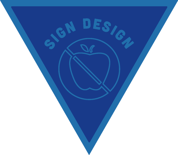 sign design - FOOD DESERT AWARENESS