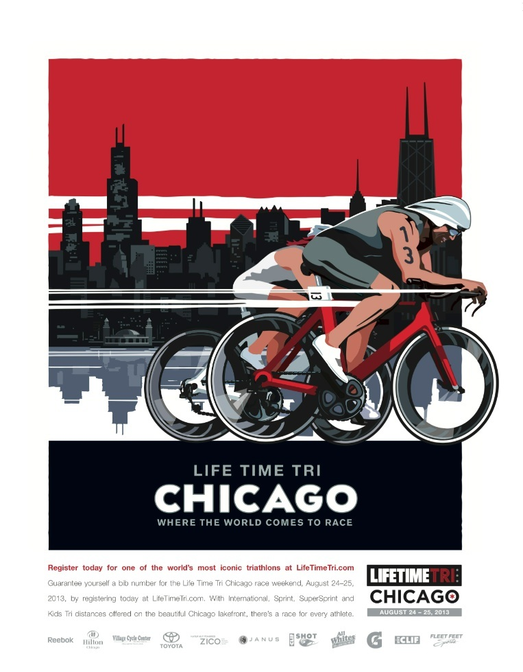 Triathlon Poster Series (w/video) - Brendan Loughrey