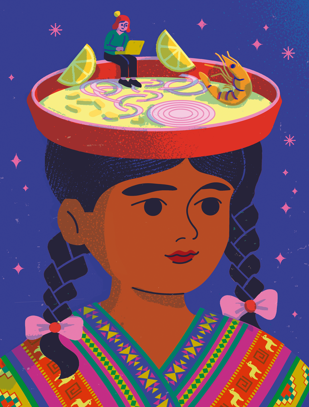 Cuina · Food Magazine - Joan Alturo | Conceptual Illustrator & Mural Artist - Barcelona