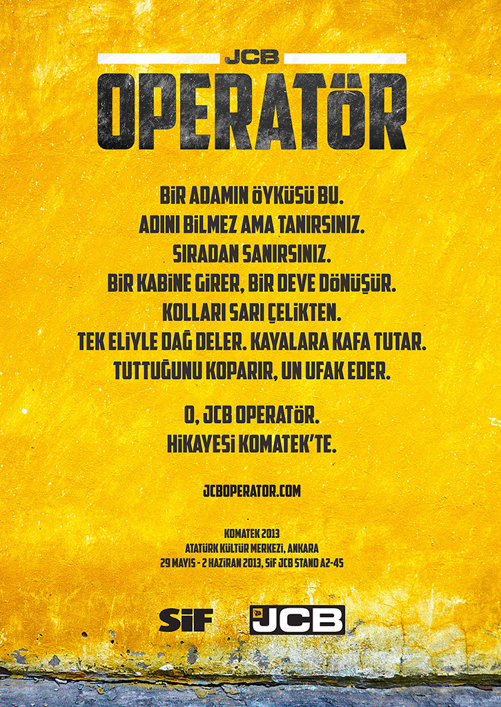 JCB Operator - Murat Oğuz Küçükada.