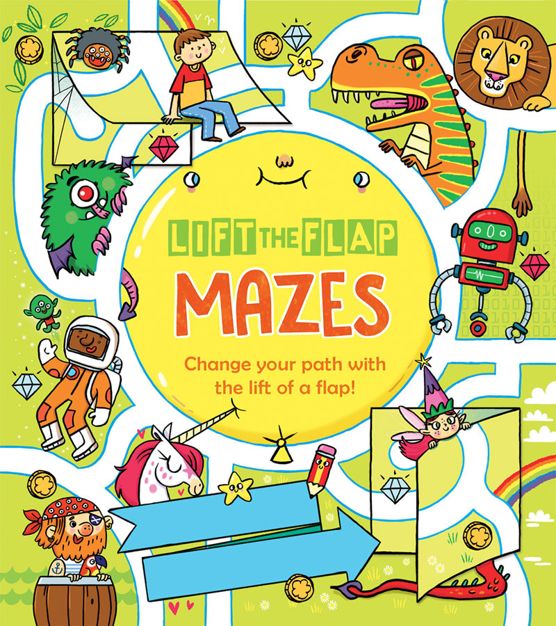 Lift The Flap Mazes - Ana Sondesa Children's Illustrator