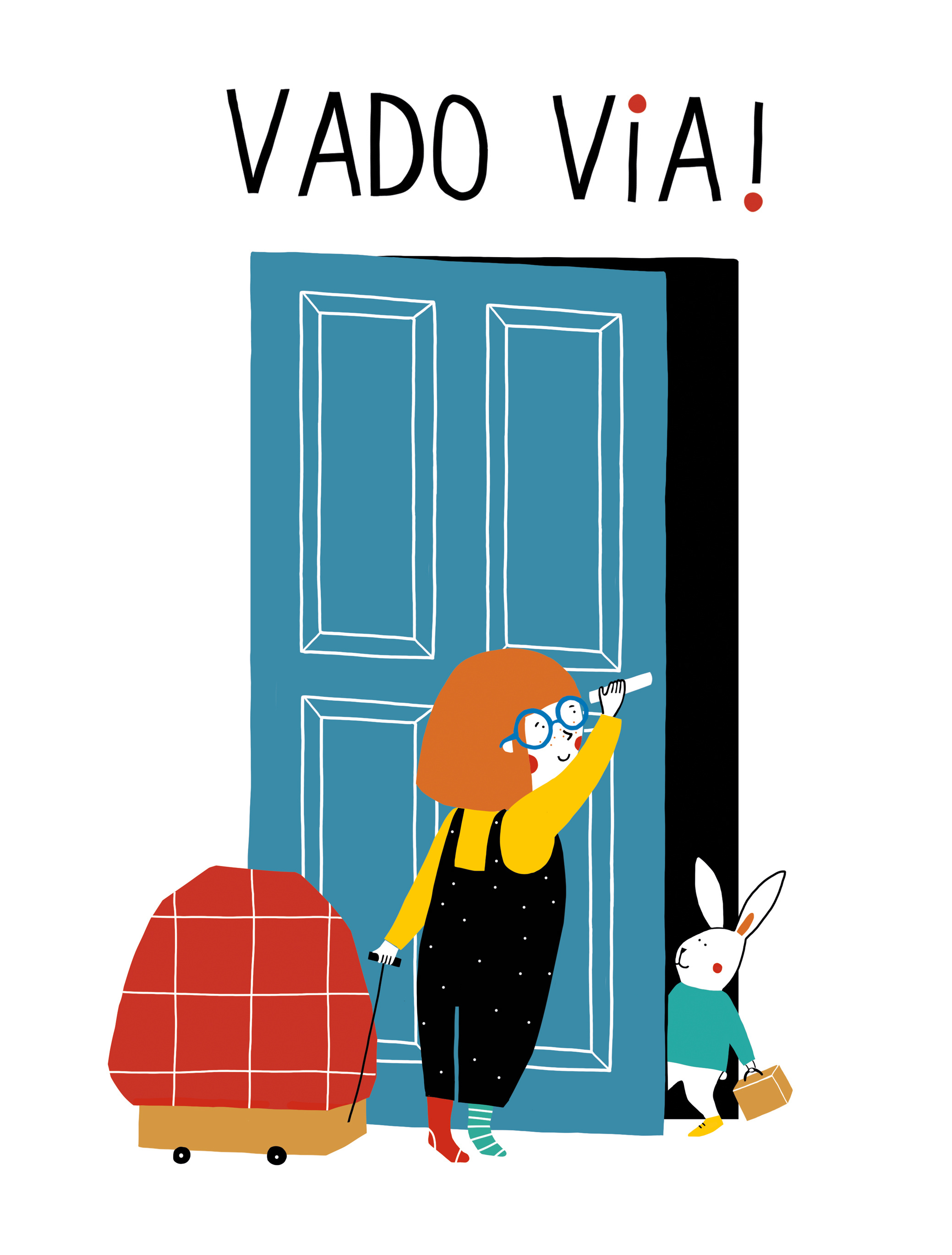 VADO VIA! - Paloma Canonica-illustration and animation