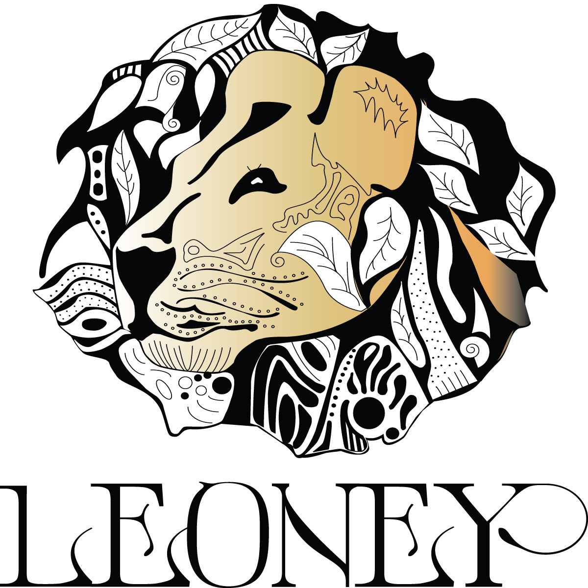 Leoney Lionness Logo - irmaleondesign.com