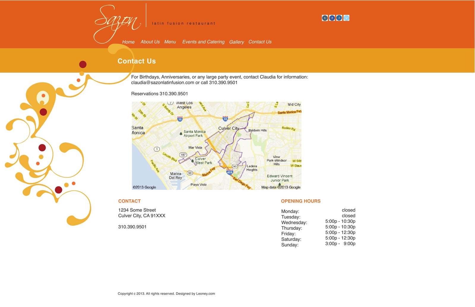 Sazon Restaurant logo and identity system - irmaleondesign.com