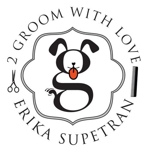 2 Groom With Love Logo & Identity - irmaleondesign.com