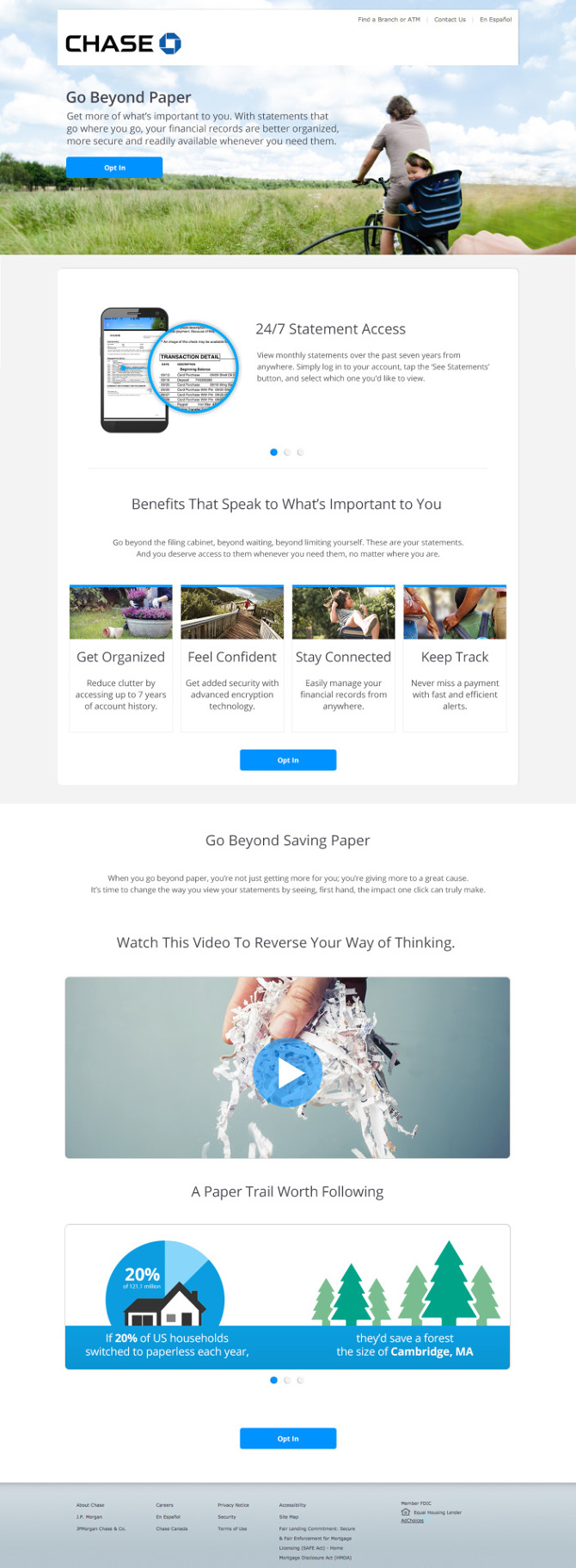 Chase Paperless - my work by judd