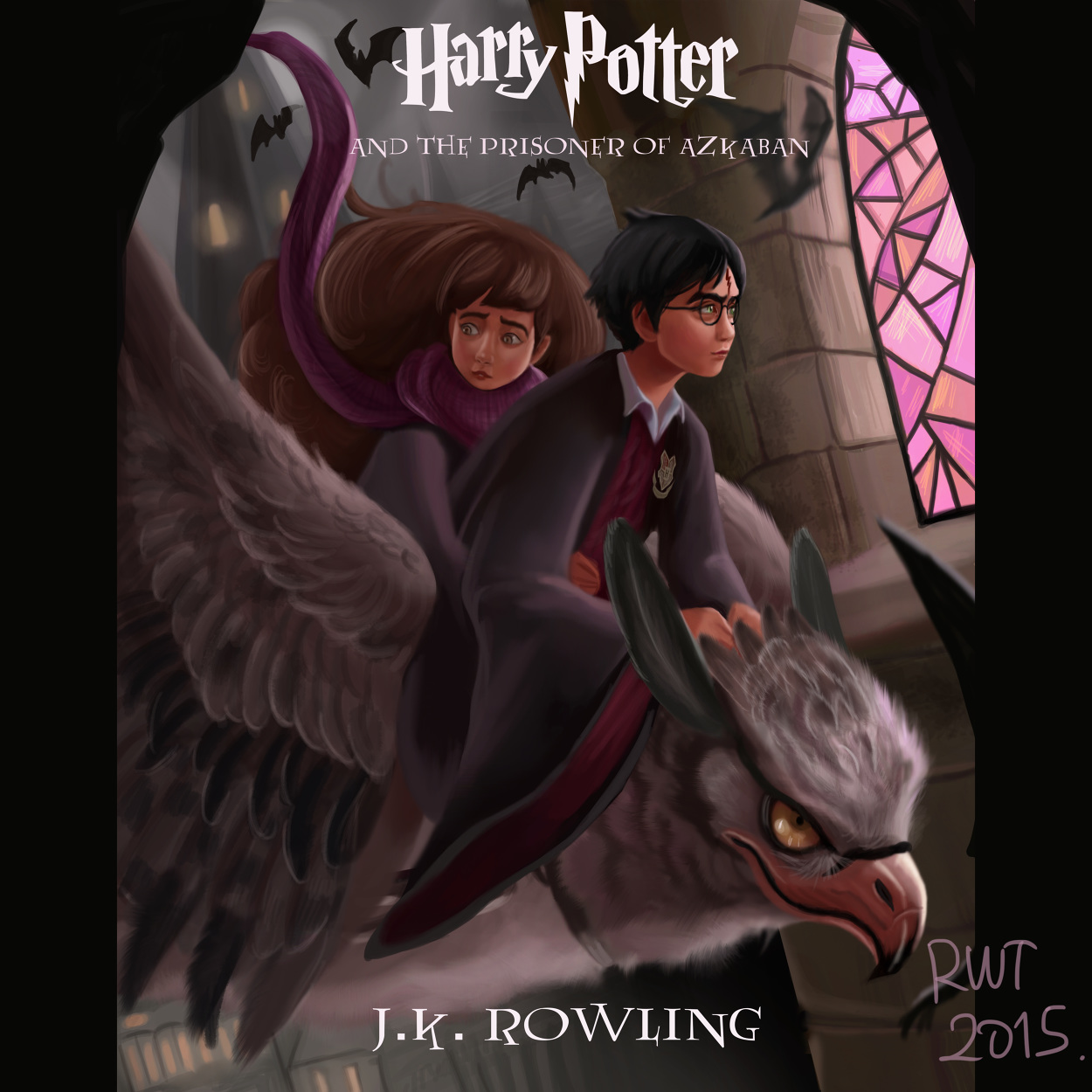 Harry Potter and the Prisoner of Azkaban Book Cover Design ...