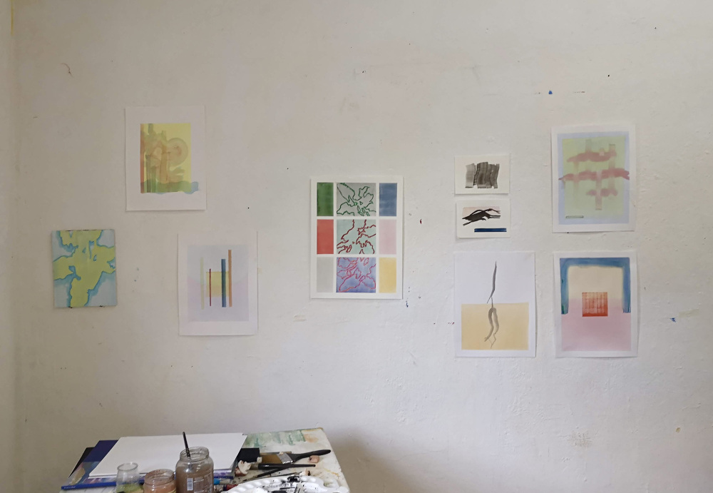 Oct 2021 | Residency | Can Serrat, Catalonia - Natalie Pullen Art