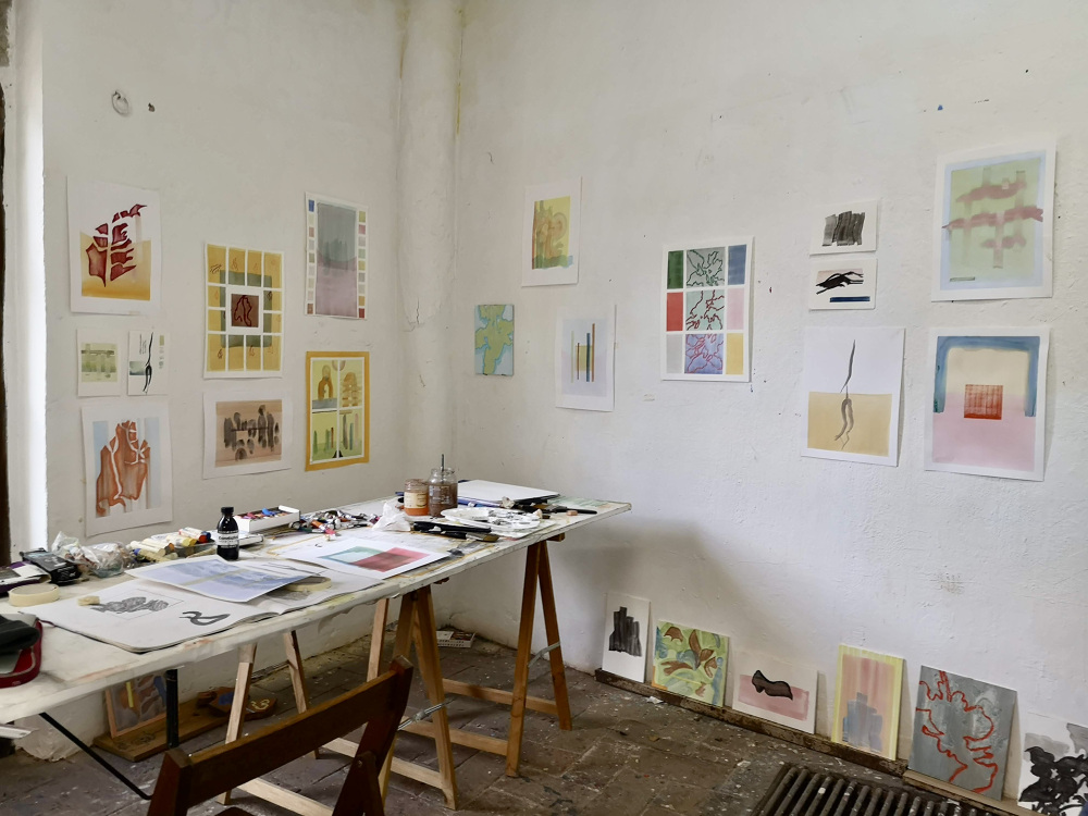 Oct 2021 | Residency | Can Serrat, Catalonia - Natalie Pullen Art