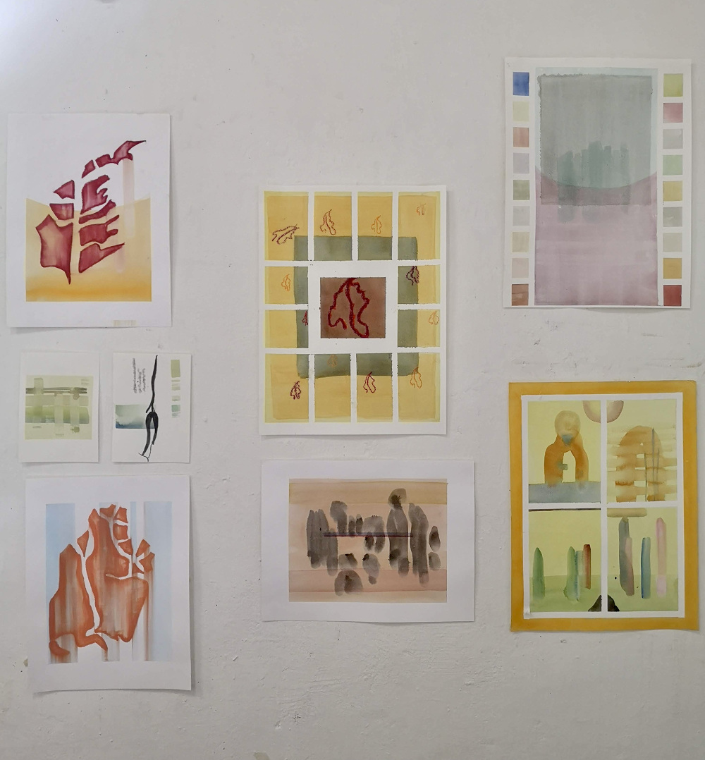 Oct 2021 | Residency | Can Serrat, Catalonia - Natalie Pullen Art