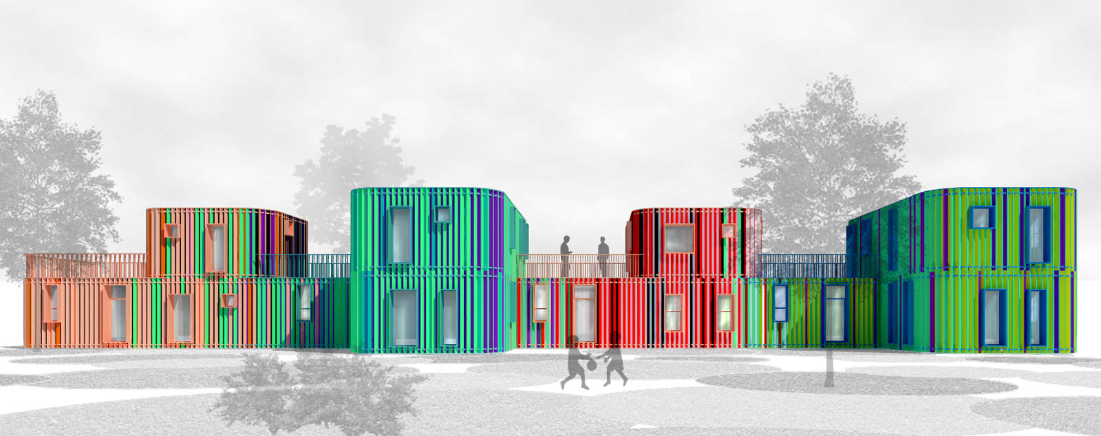 CLT Modular Housing Prototype - TN/BIP