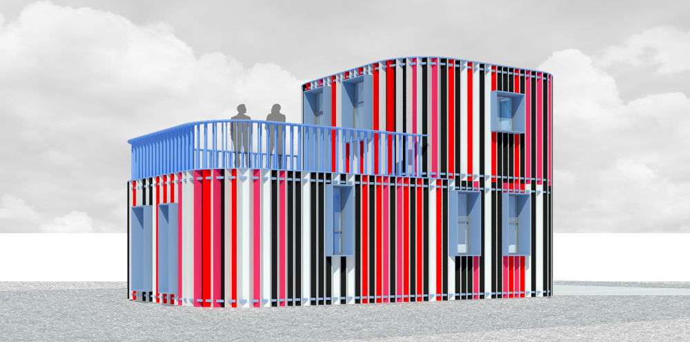 CLT Modular Housing Prototype - TN/BIP