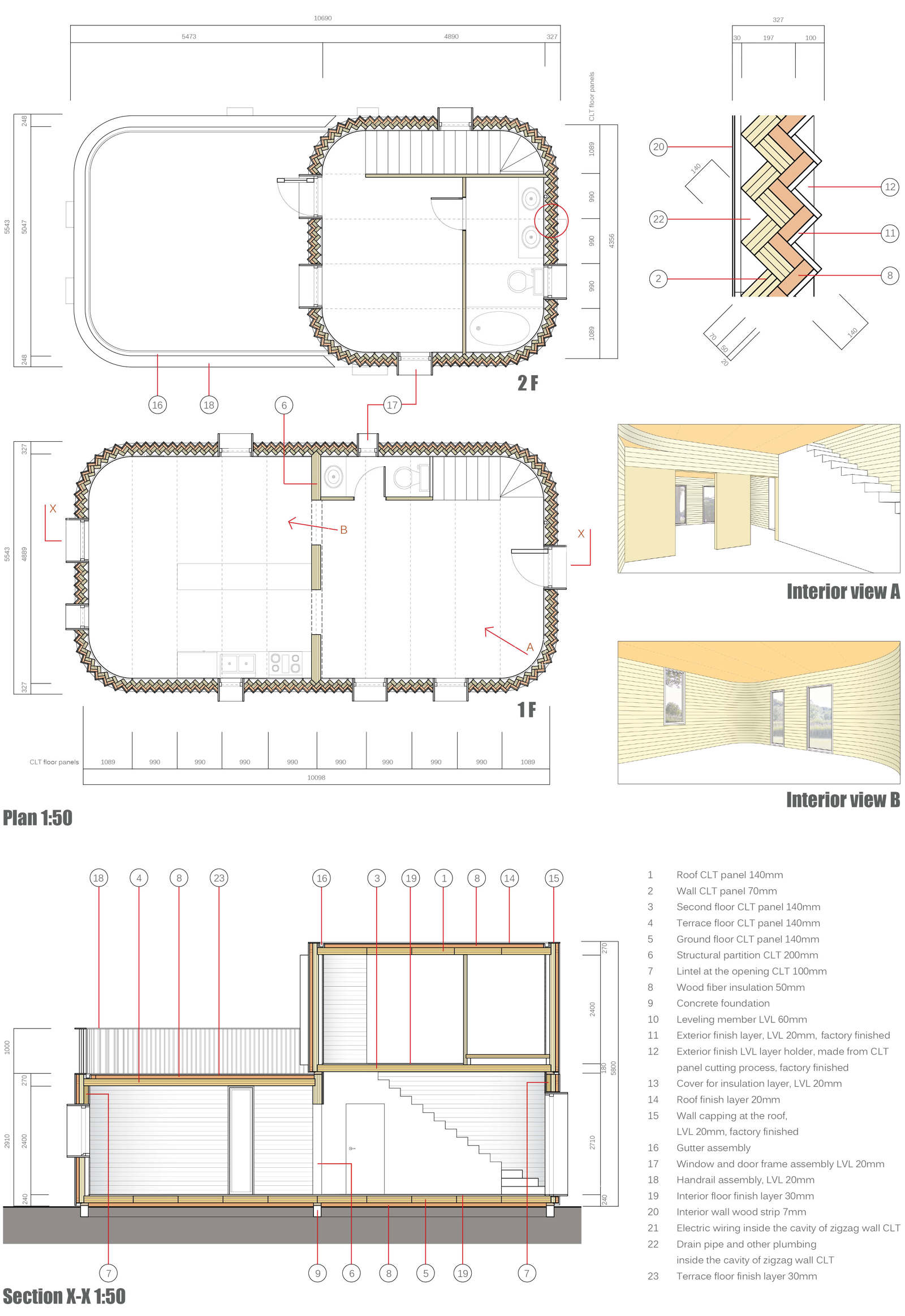 CLT Modular Housing Prototype - TN/BIP
