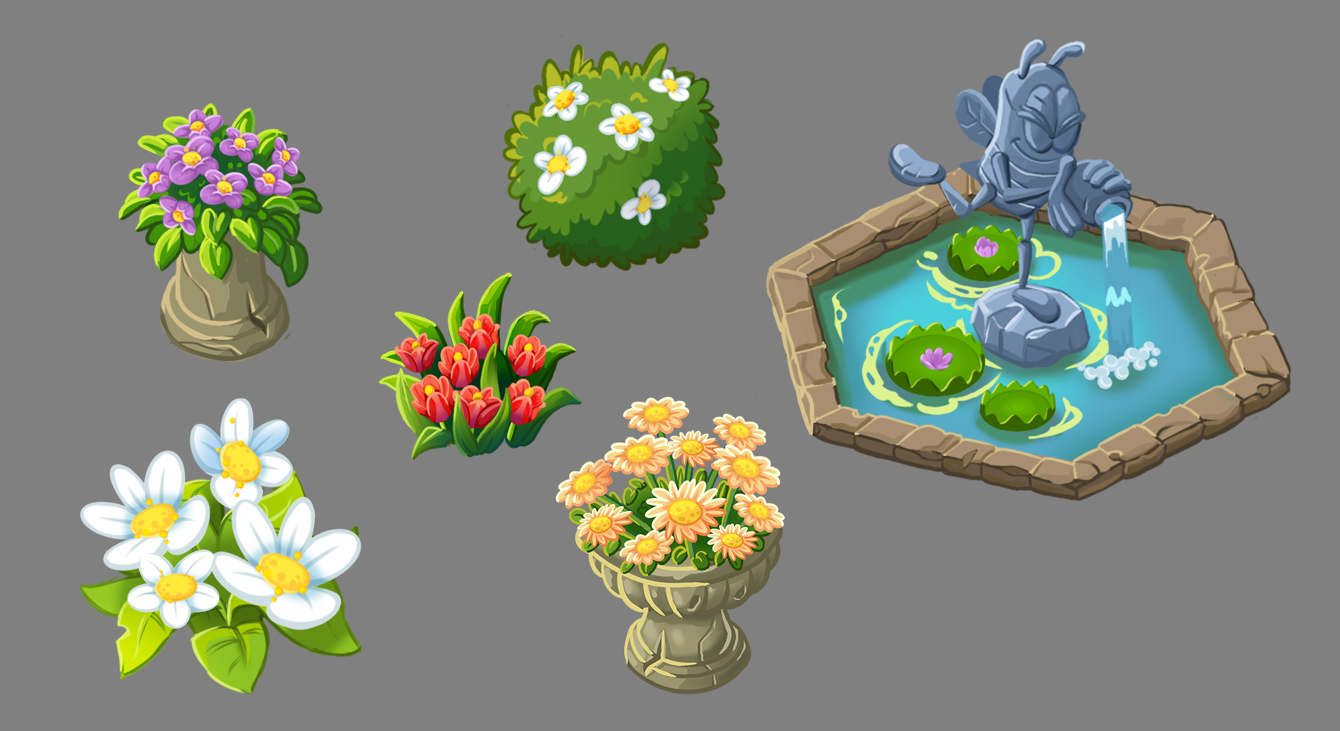 Game Graphics - Star Map Assets - roisin swales portfolio