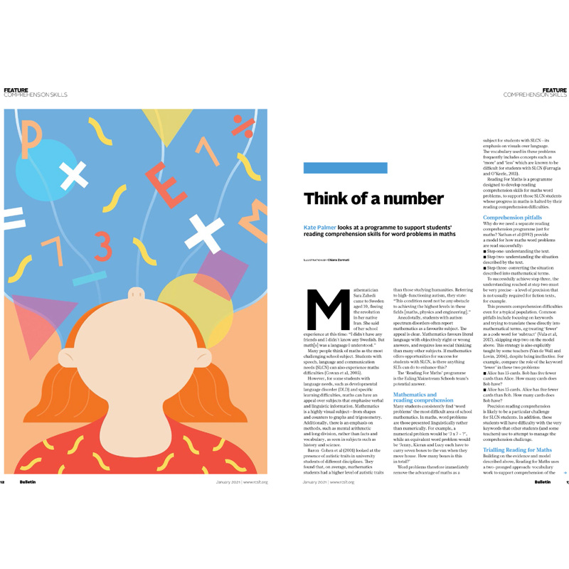 Bulletin Magazine - Cover - Chiara Zarmati Illustrator