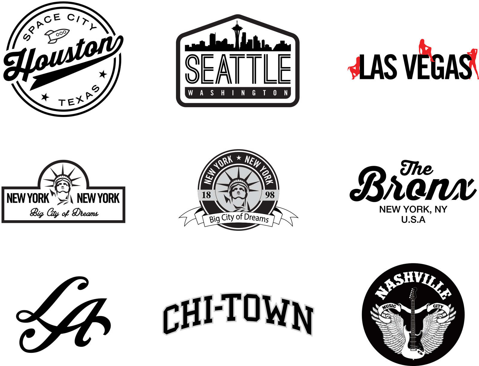 City Logos - Emeree Pamilar