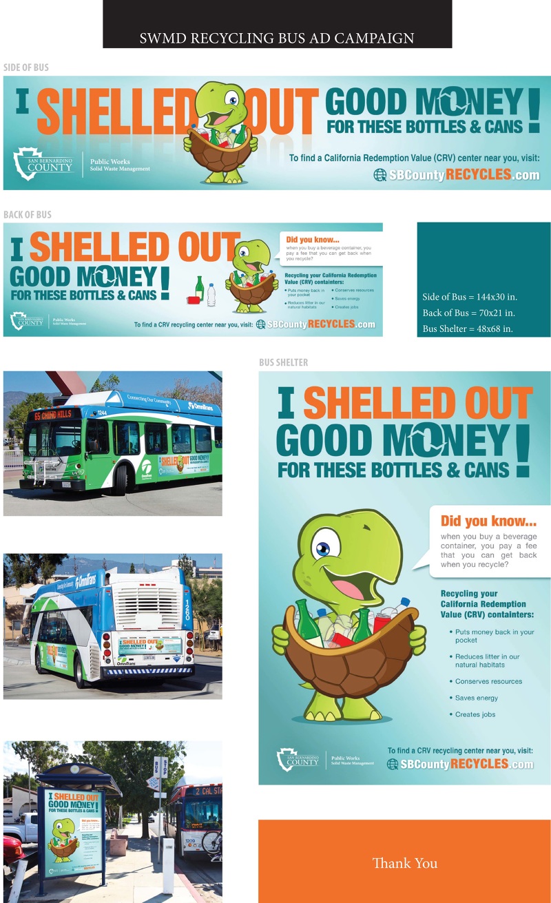 Recycle Campaign - Bus Ad - Emeree Pamilar