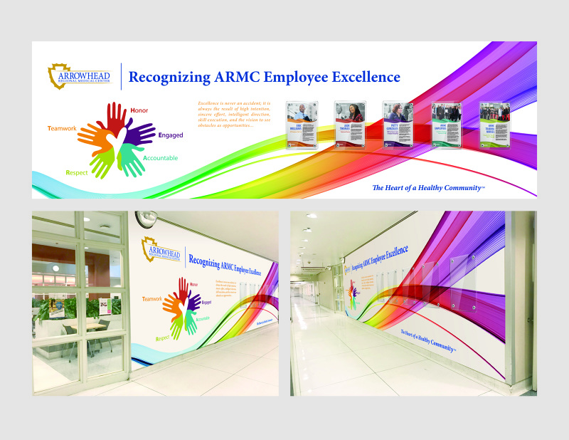 ARMC Employee Excellence Wall Wrap - Emeree Pamilar