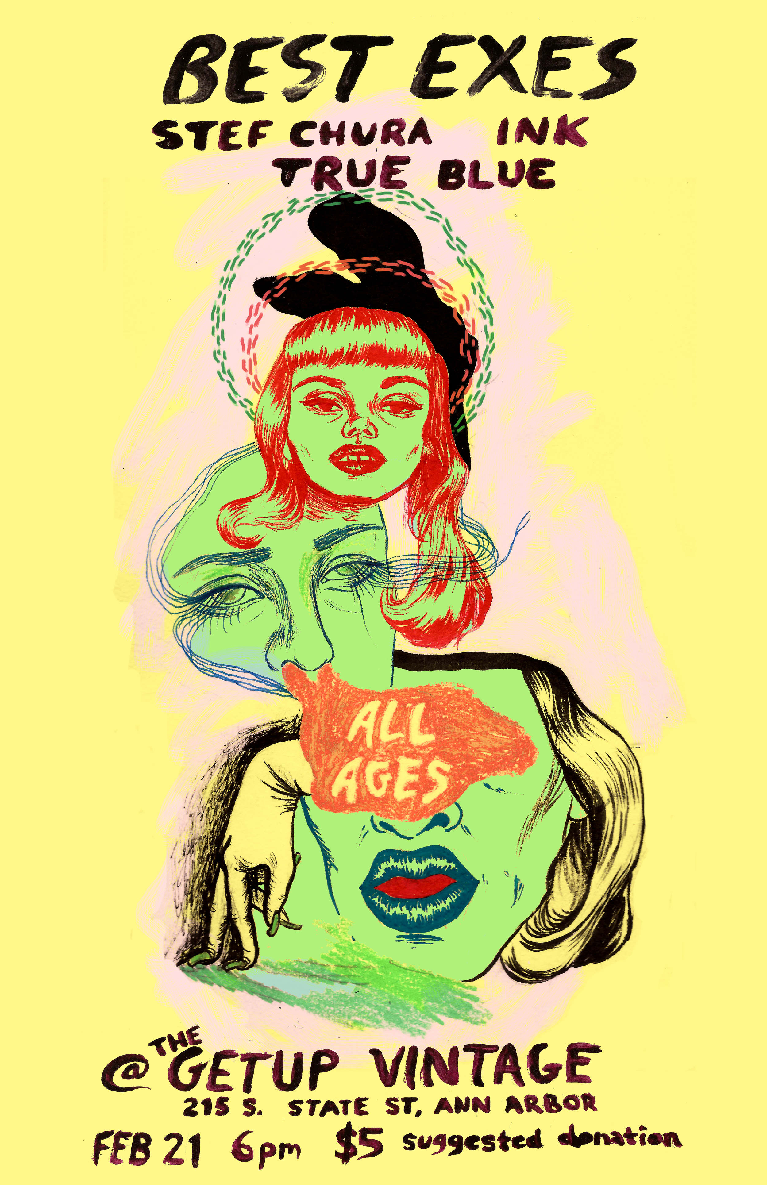 Best Exes poster - Lucy Cahill