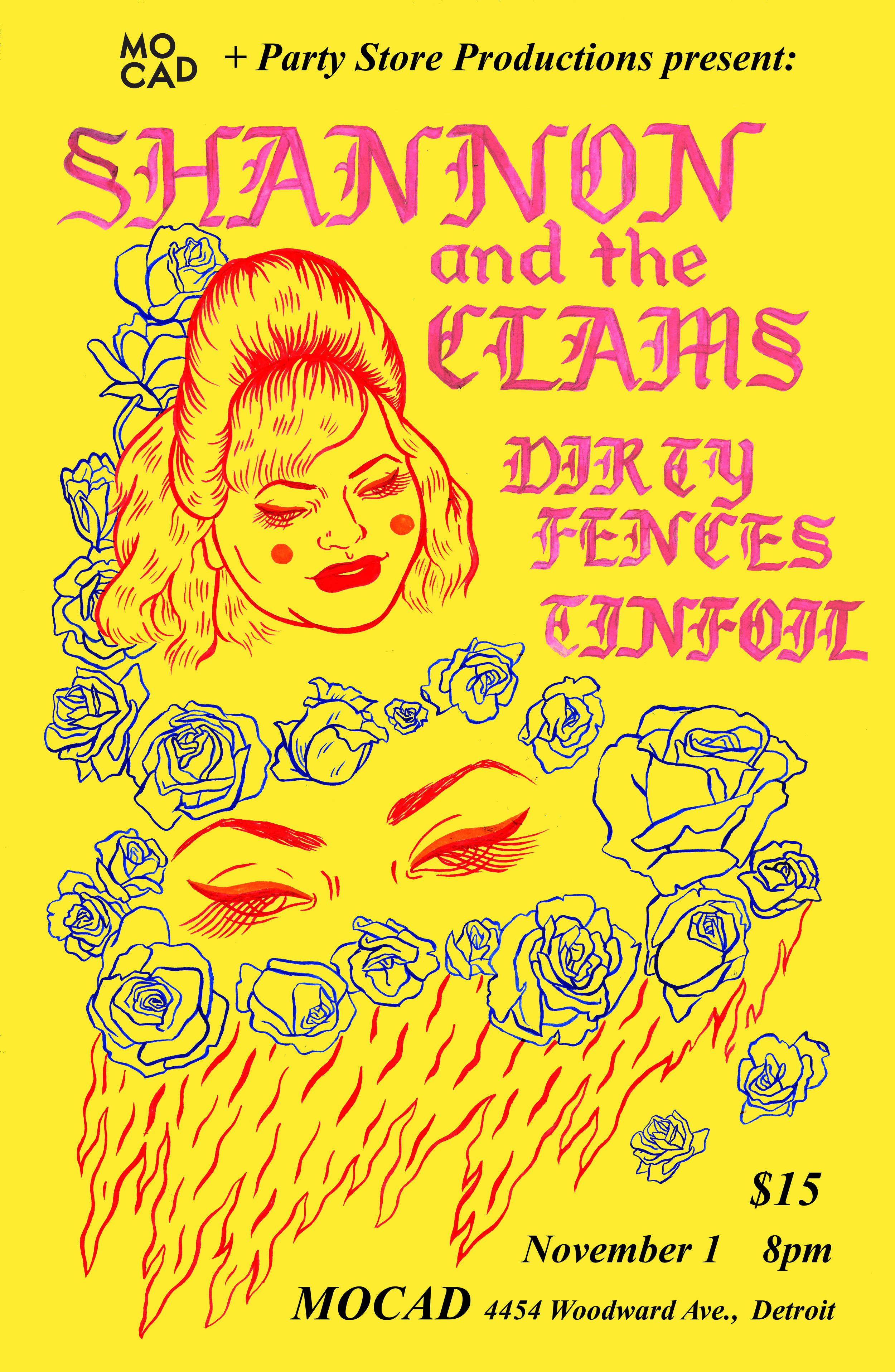 Shannon & The Clams Poster - Lucy Cahill