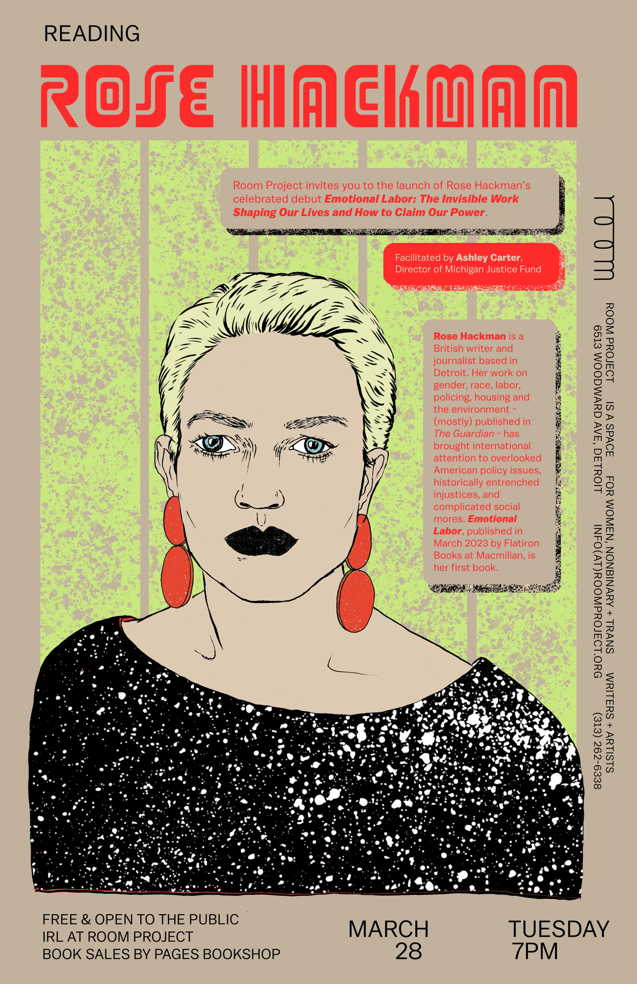 Rose Hackman poster - Lucy Cahill