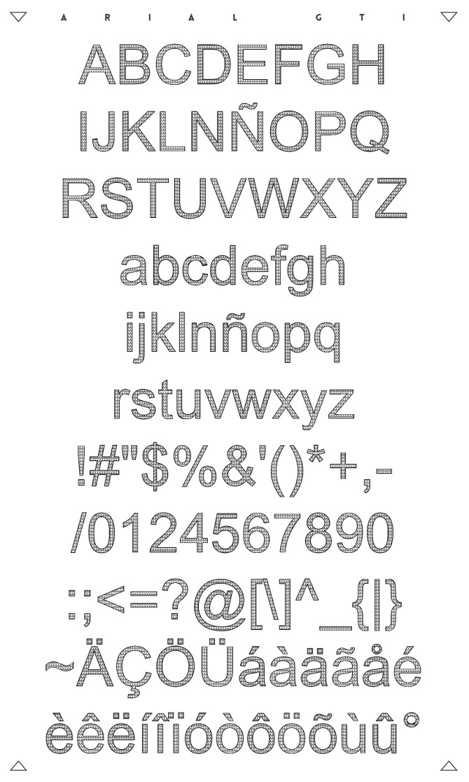 Volkswagen Gti Font Family Leo Orsolini