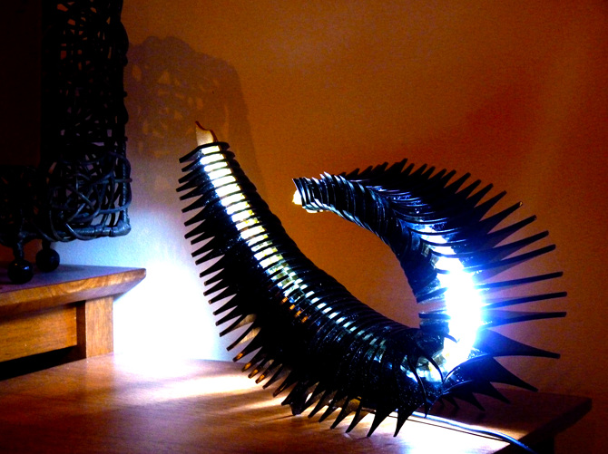 Laser cut lamp design - Lachlan Marshall