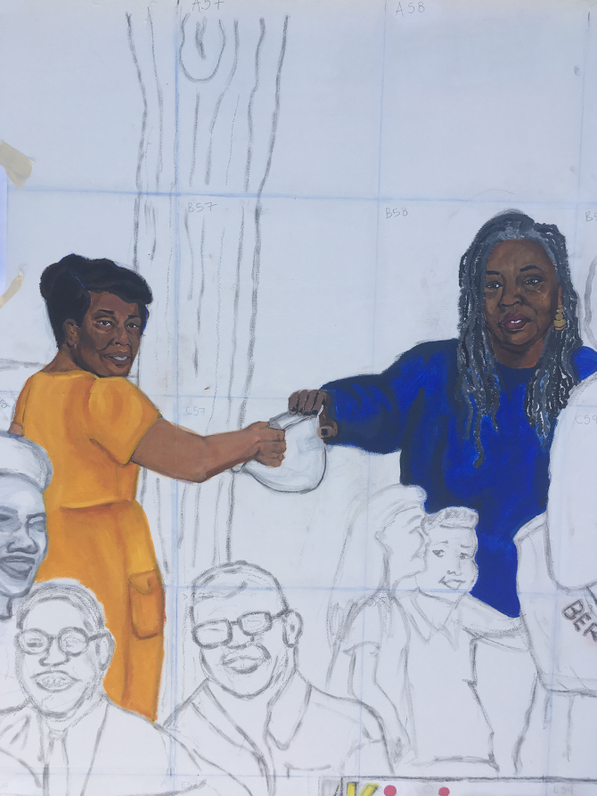 South Berkeley Mural - Ellie Hwa Brumbaum