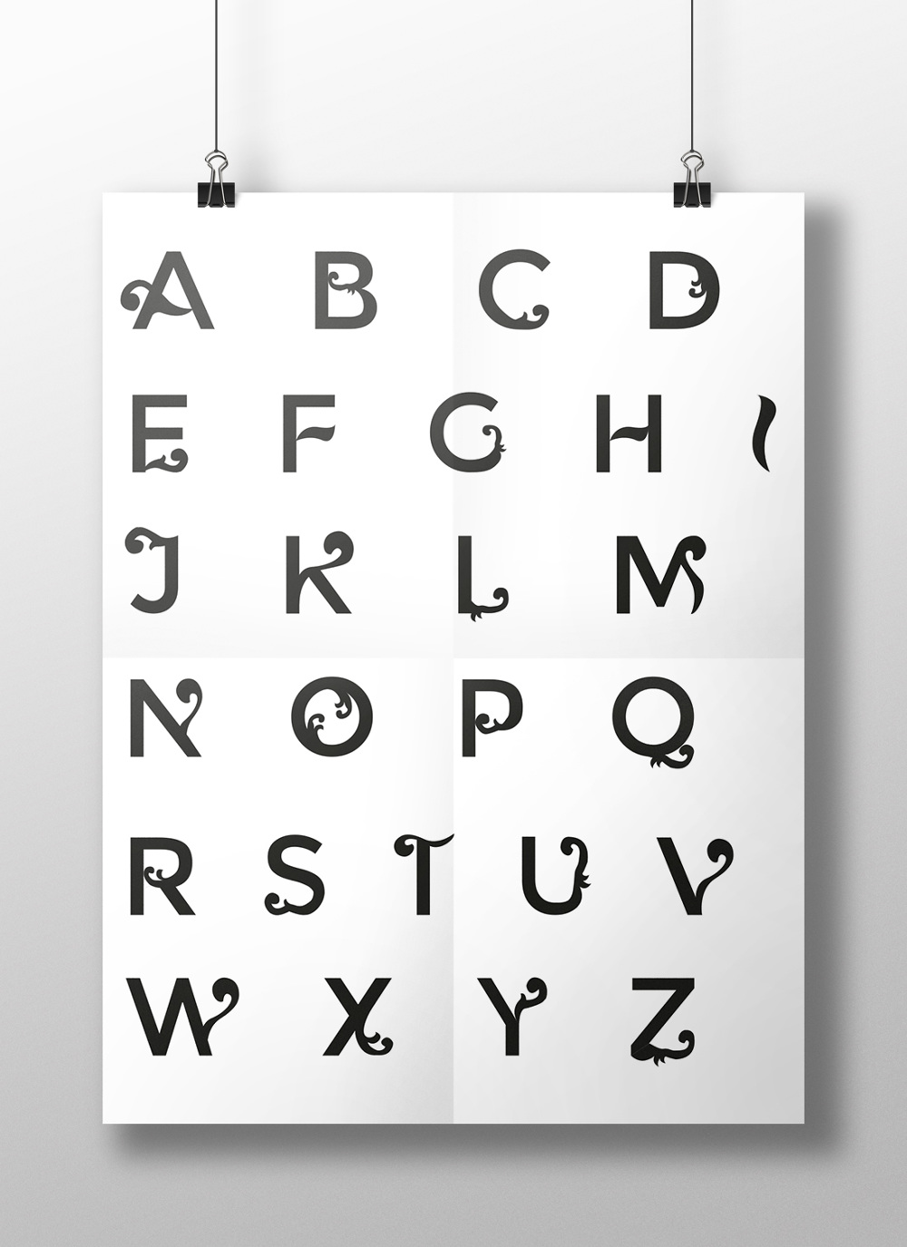 ALPHABET - Graphiste Nantes - Lise MARTINIAULT