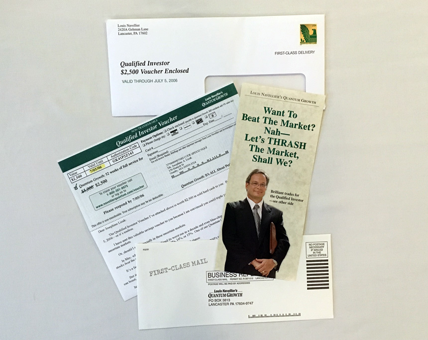 Direct Mail Samples - abeachdesigns