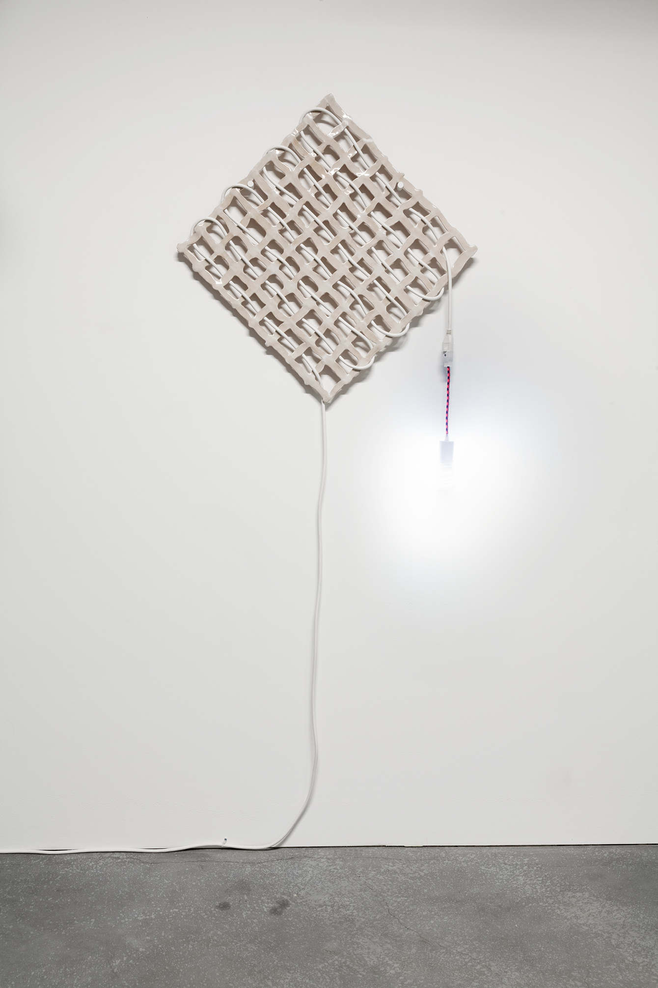 Untitled (cord grid) - Dana Hemenway