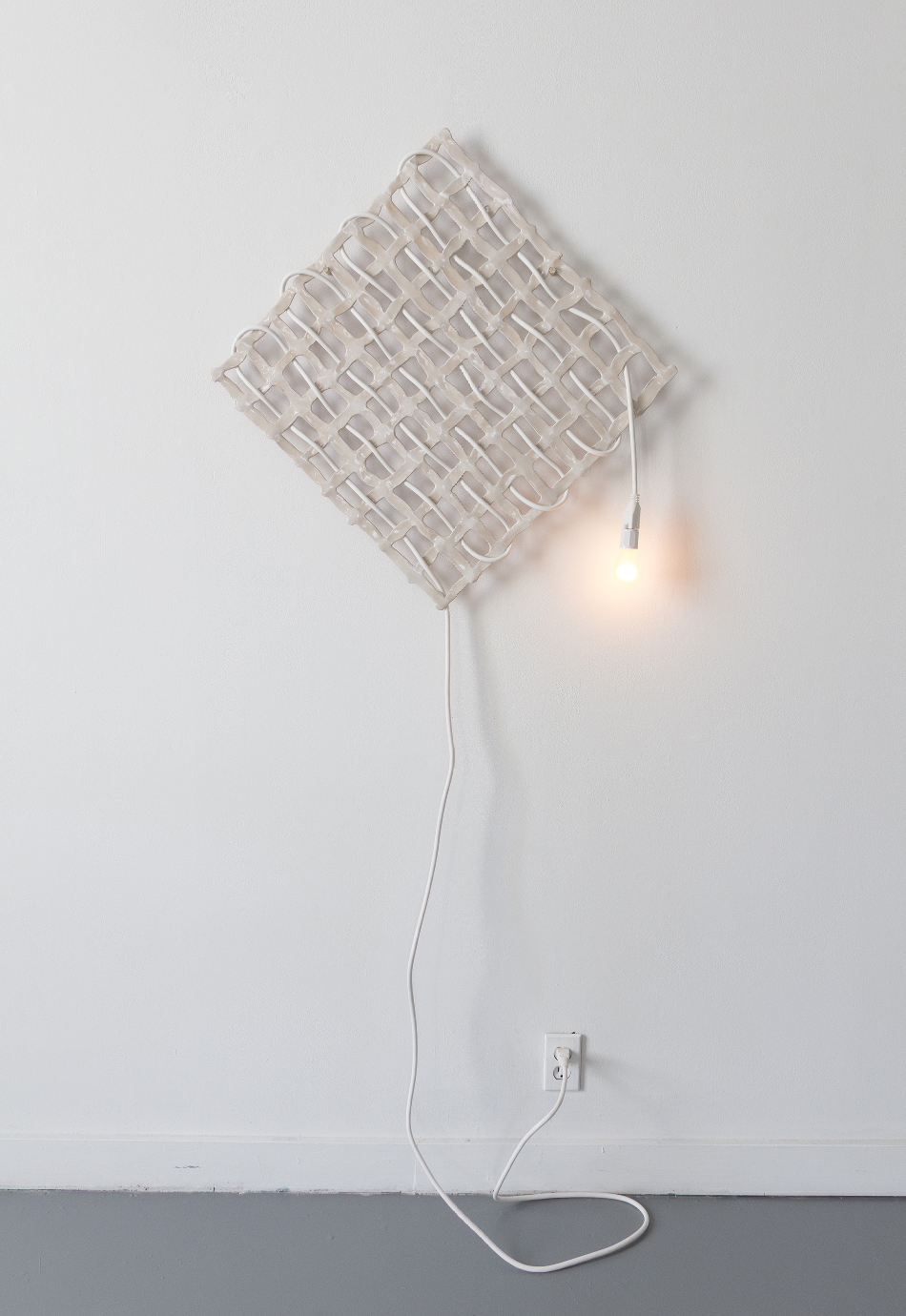 Untitled (cord grid) - Dana Hemenway