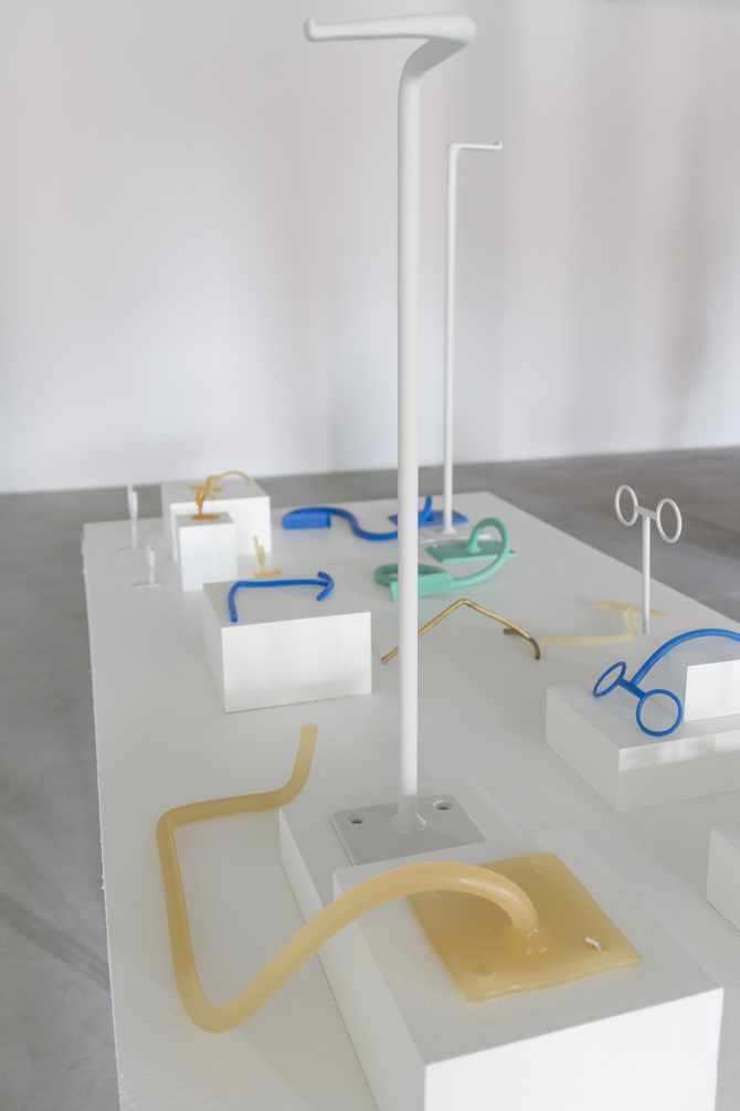 Untitled (object mounts) - Dana Hemenway